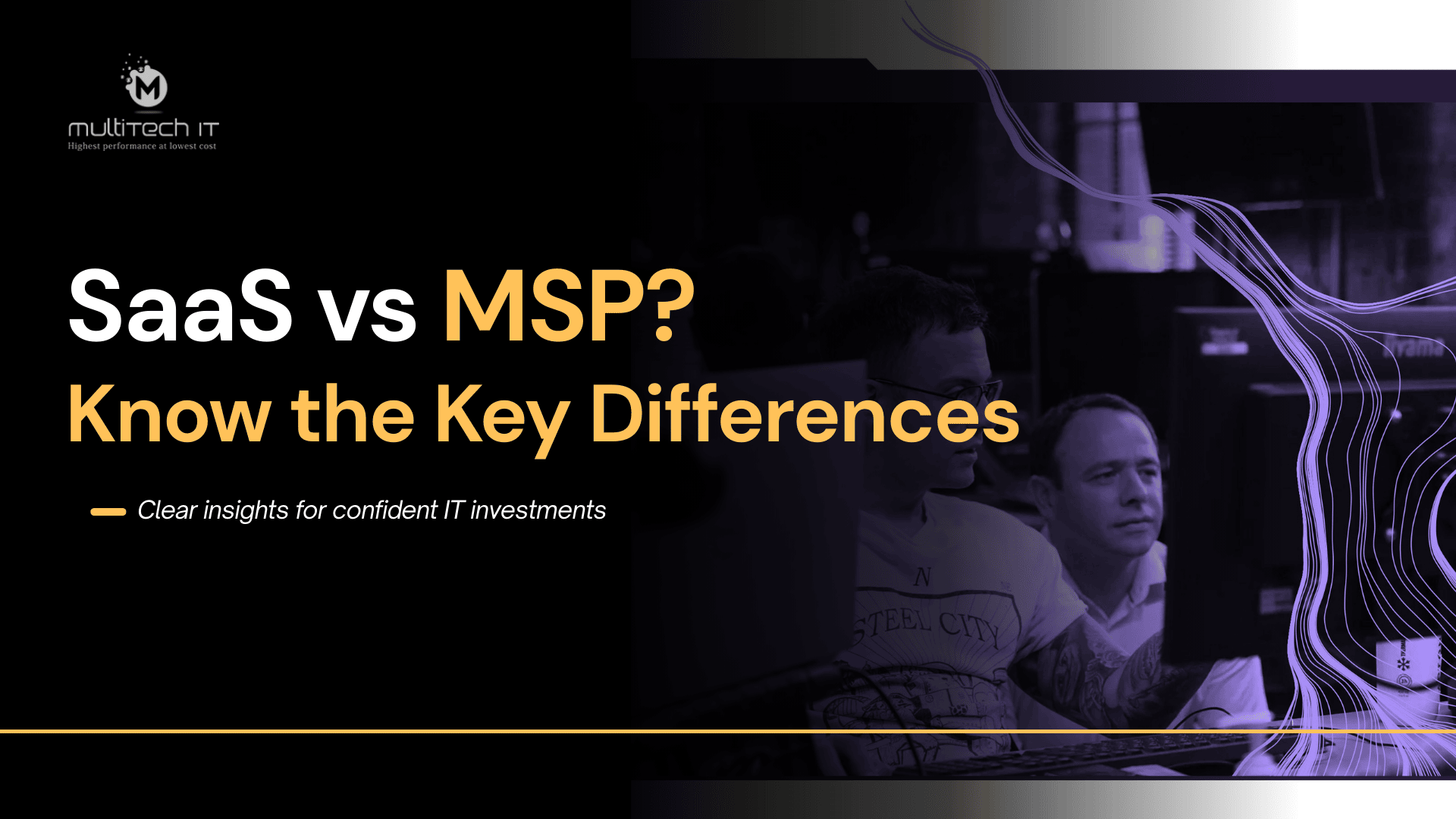 SaaS vs Managed Services: Key Differences Explained